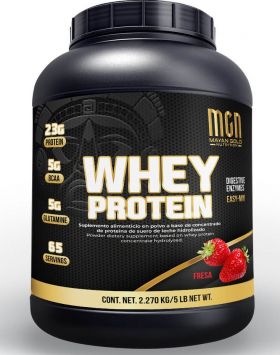 Mgn Whey Protein Strawberry 5 Lbs » ProSalud